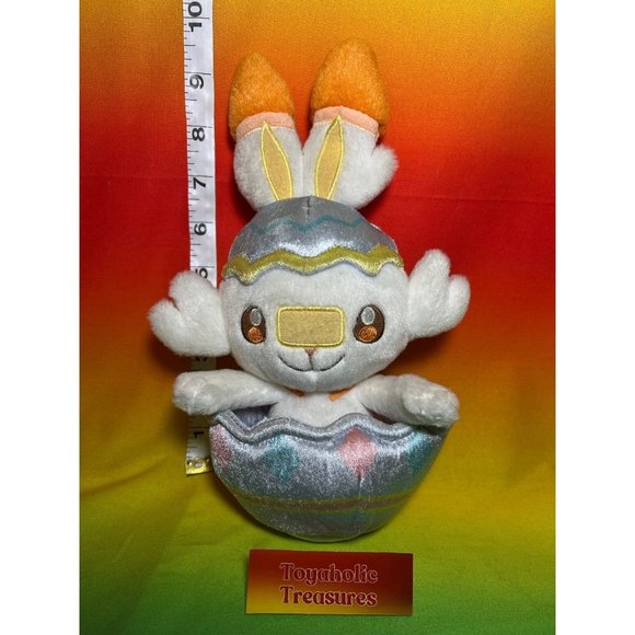 Pokemon | Toys | Pokemon Poke Doll Easter Scorbunny Plush | Poshmark